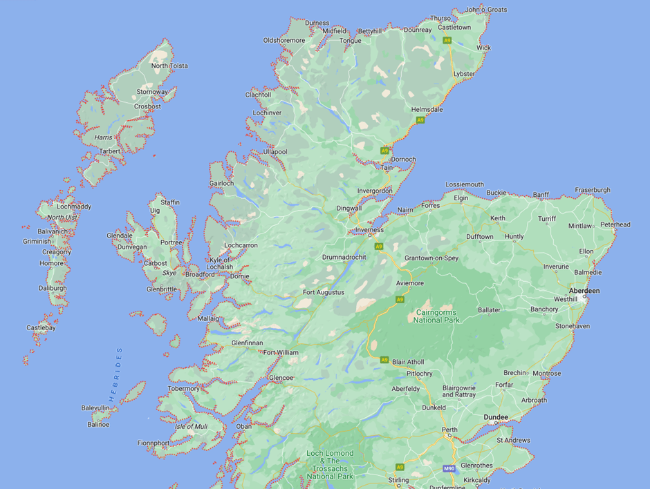 The North Coast 500 Route: A 7-Day Camper Van Trip | Platinum Wave ...