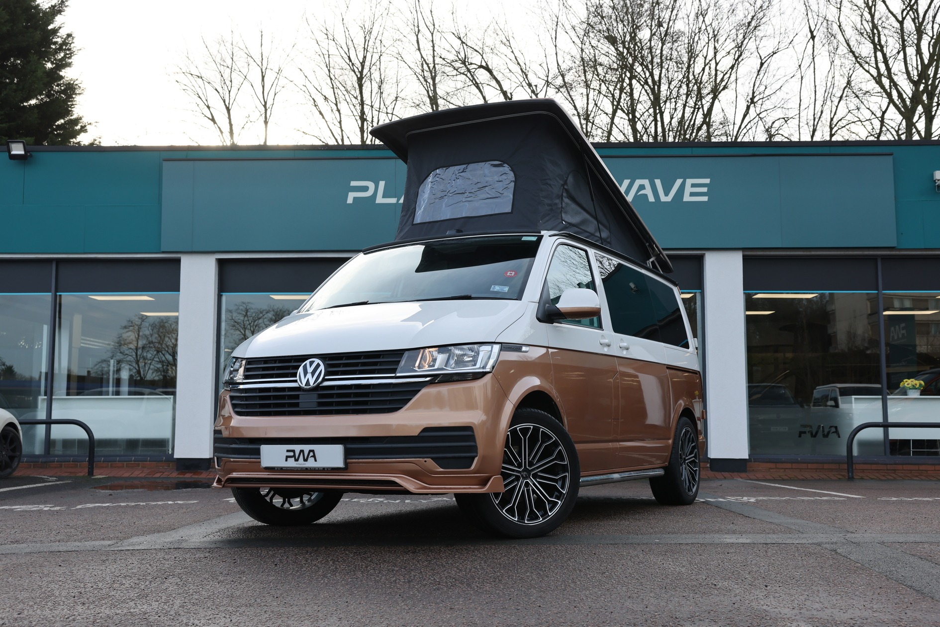 VW T6.1 Transporter Campervan Used 2.0 Two Tone - Platinum Wave
